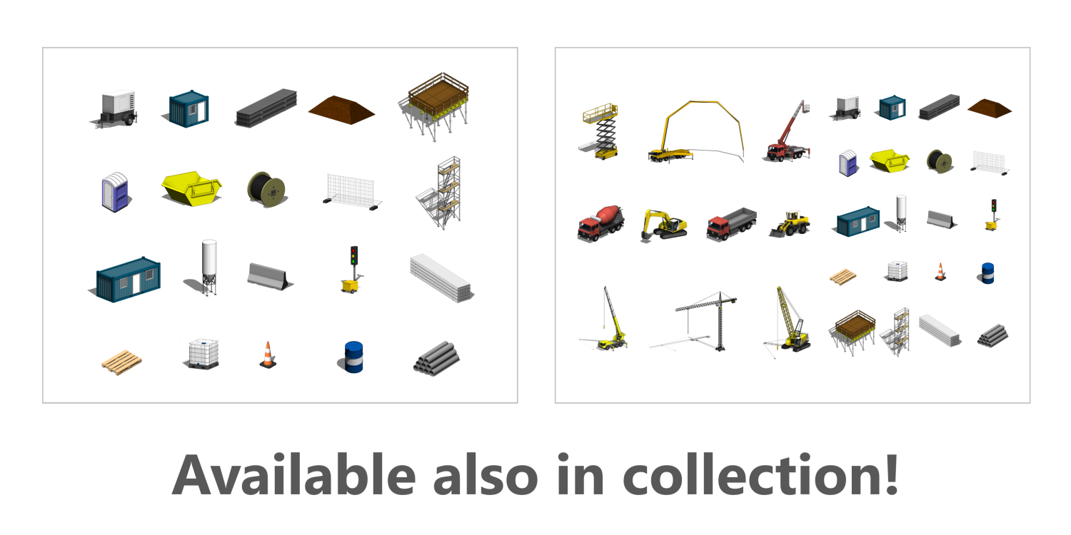 Portable Traffic Lights - Revit Family Modèles 3D in Outils 3DExport
