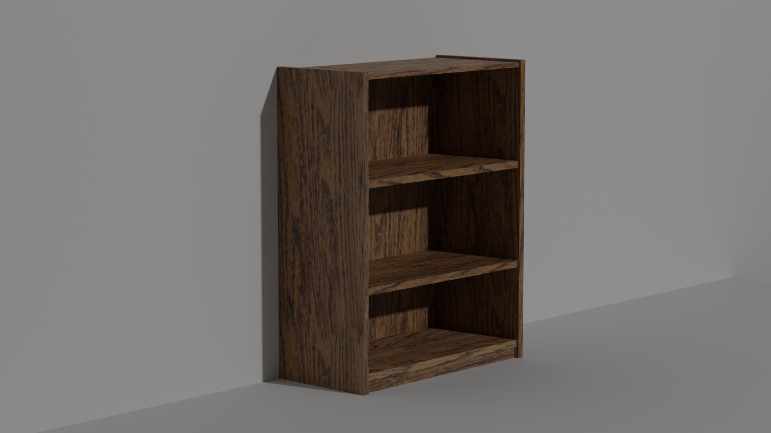 short oak bookshelf 3D Models in Other 3DExport