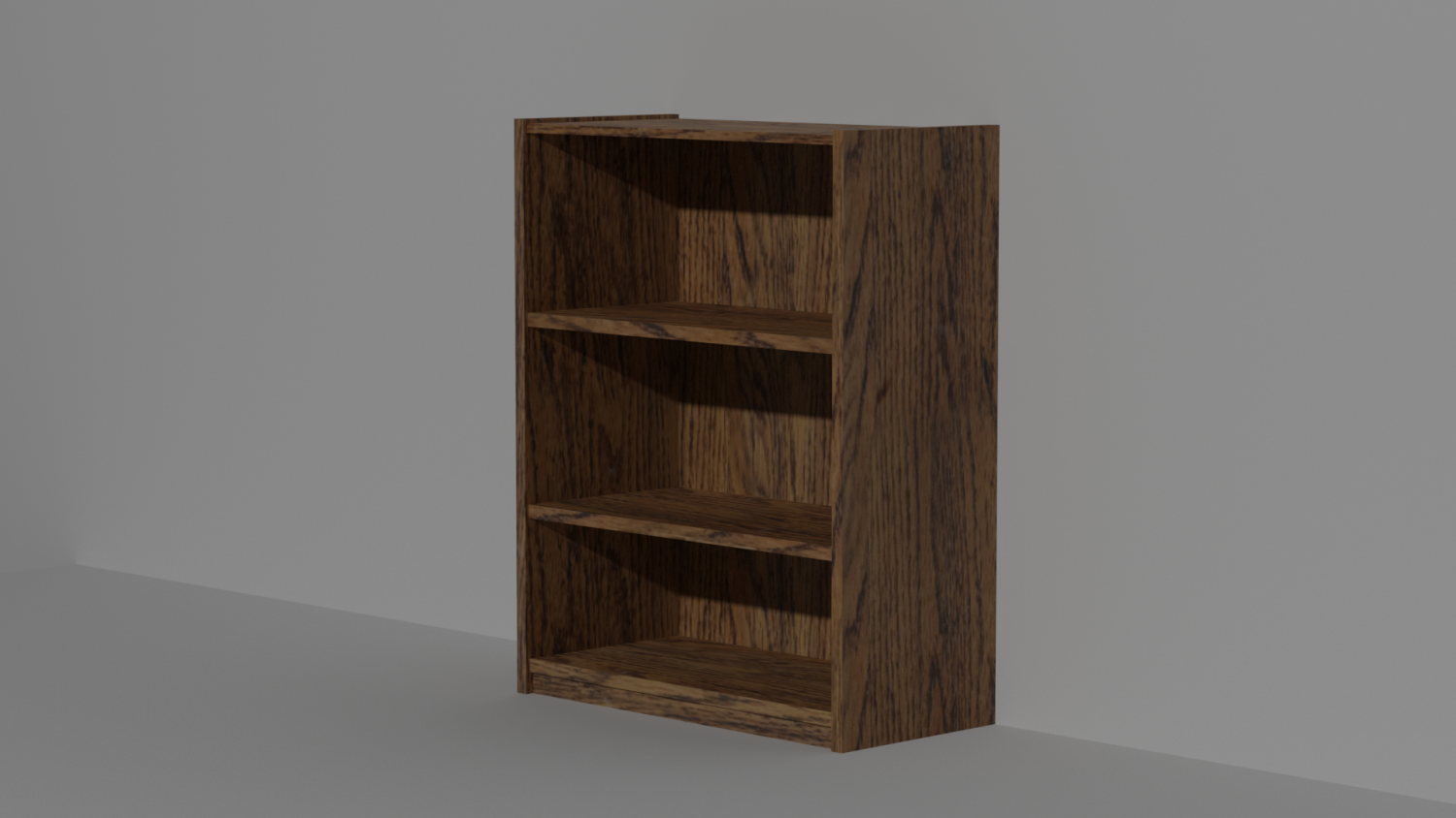 short oak bookshelf 3D Models in Other 3DExport