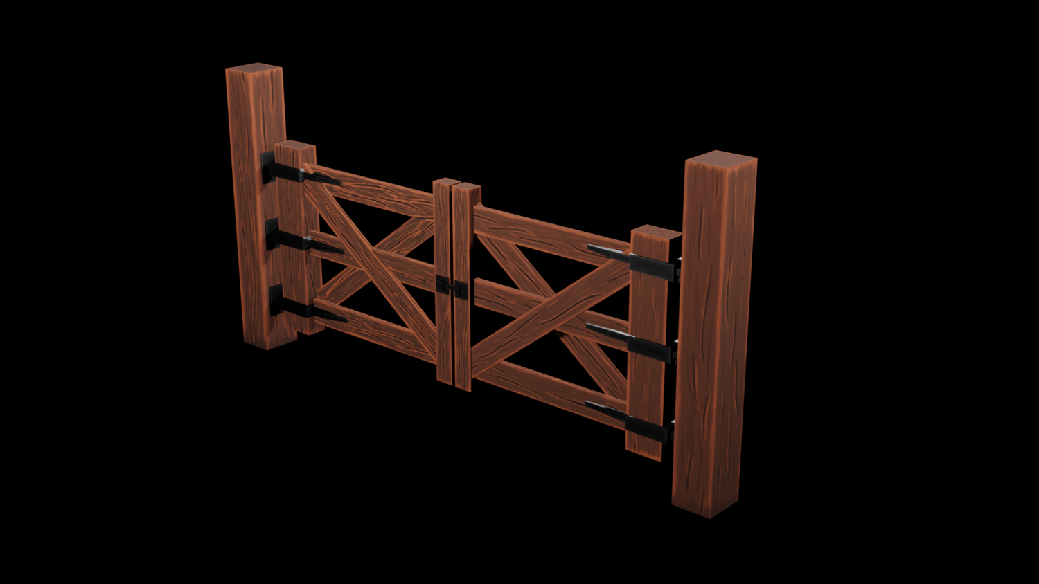 wooden gate 3D Models in Other 3DExport