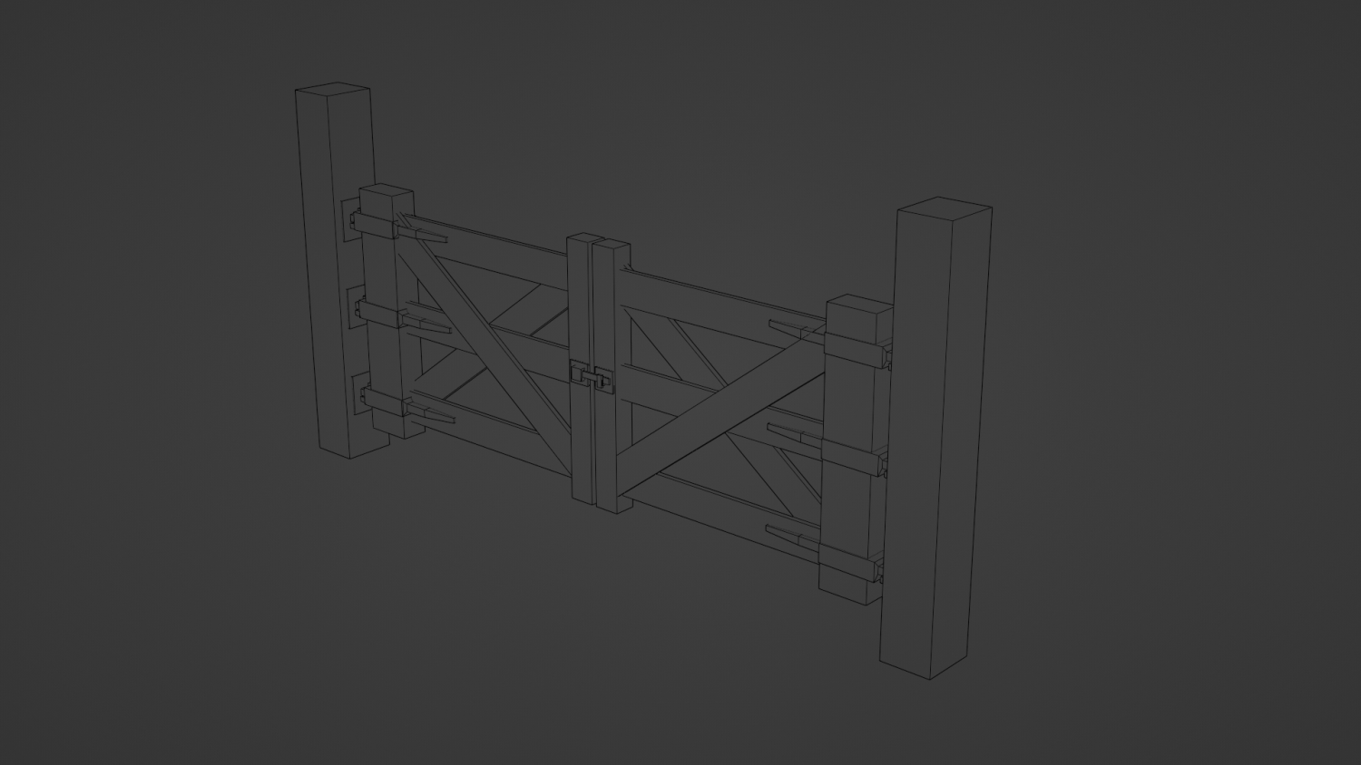 wooden gate 3D Models in Other 3DExport