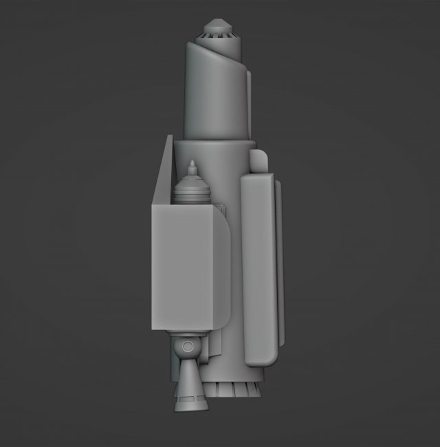 Wearable Mandalorian Jetpack 3D Print Model in Toys 3DExport