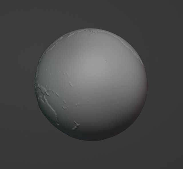Planet Earth 3D Model in Planets 3DExport