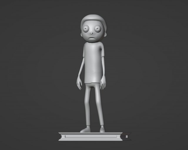 Morty From Rick and Morty 3D Print Model in Child 3DExport