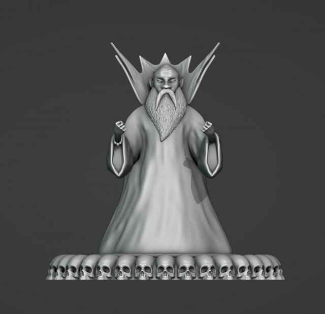 Kelek from Dungeons and Dragons 3D Print Model in Man 3DExport