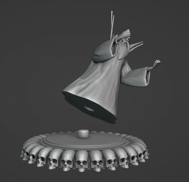 Kelek from Dungeons and Dragons 3D Print Model in Man 3DExport