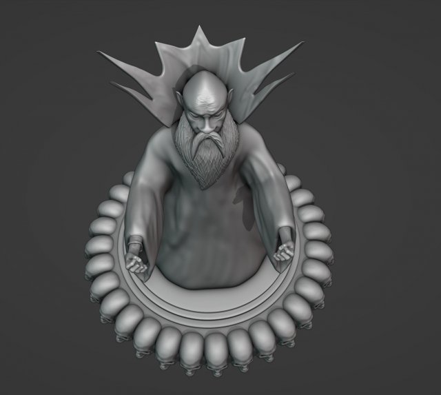 Kelek from Dungeons and Dragons 3D Print Model in Man 3DExport