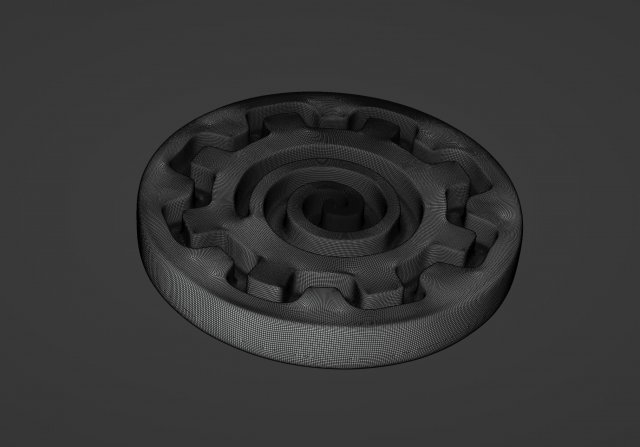 Avatar Elemental Symbols 3D Print Model in Coins and Badges 3DExport