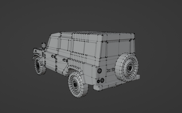Land rover low poly car 3D Model in SUV 3DExport