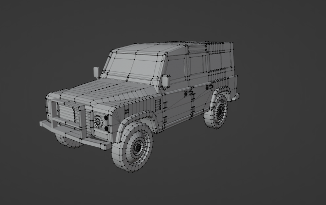 Land rover low poly car 3D Model in SUV 3DExport