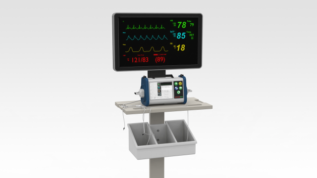 ECG Machine 3D Model in Medical Equipment 3DExport