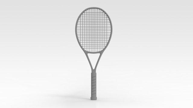 Tennis Racquet 3D Model in Sports Equipment 3DExport