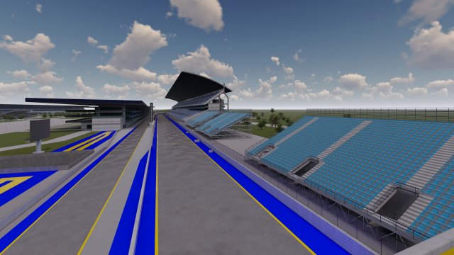 F1 track concept 3D Model in Racing 3DExport