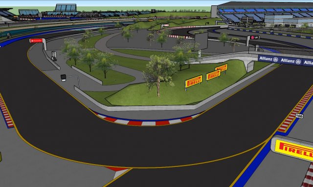 F1 track concept 3D Model in Racing 3DExport