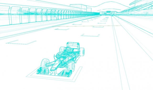 F1 track concept 3D Model in Racing 3DExport