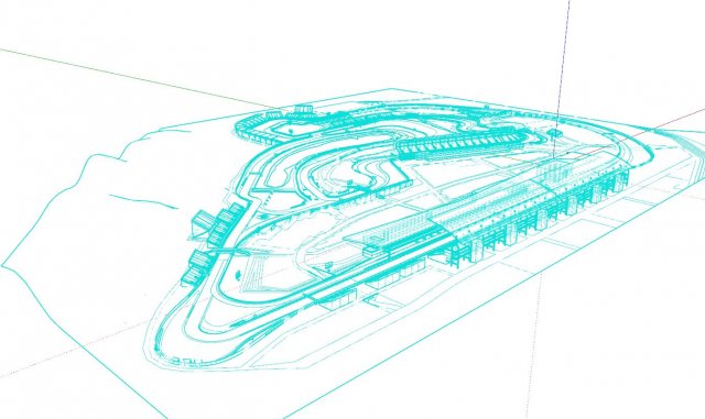 F1 track concept 3D Model in Racing 3DExport