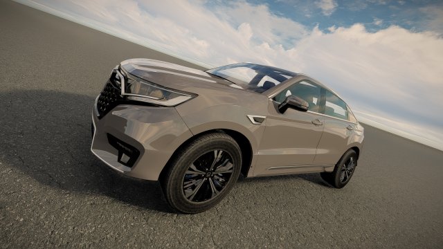 Honda UR V 2023 3D Model in SUV 3DExport