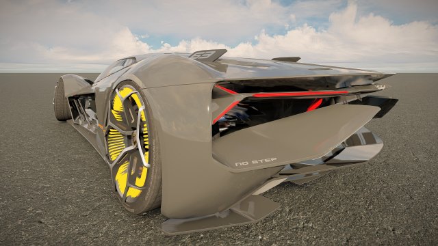 Lambo rghini Terzo Millennio Modelo 3D in Coches Deportivos 3DExport