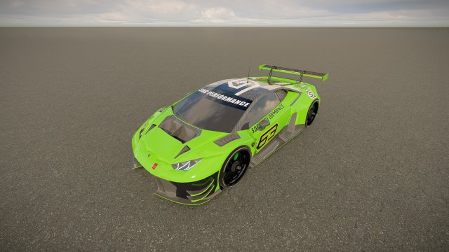 Lambo rghini Huracan GT3 EVO 3D Model in Racing 3DExport
