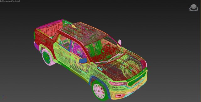 Dodge Ram Rampage Rebel 2024 3D Model in Truck 3DExport