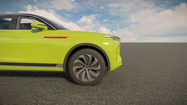 FAW Hongqi E HS9 3D Model in SUV 3DExport