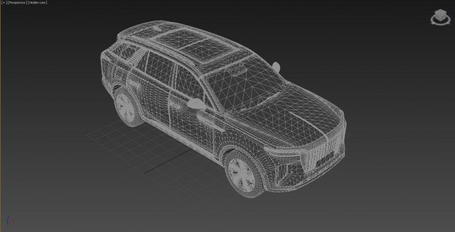 FAW Hongqi E HS9 3D Model in SUV 3DExport