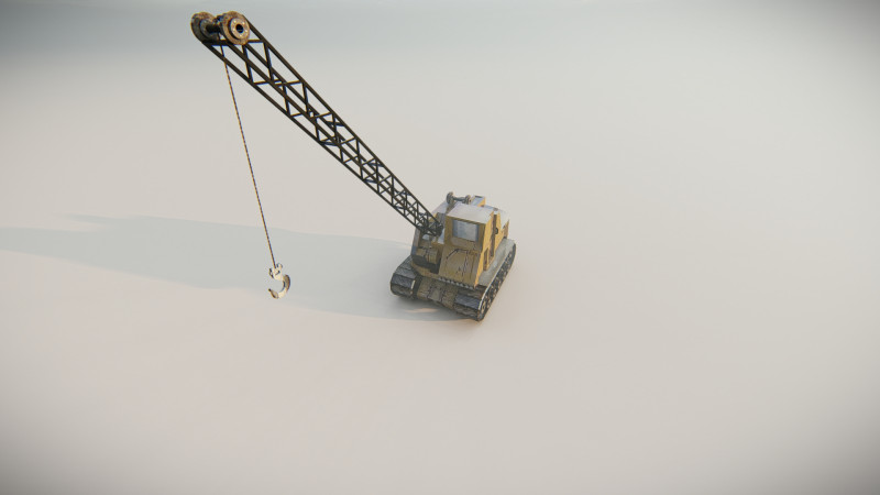 Heavy Construction Machinery Equipment Industrial 25 in 1 3D Model in ...