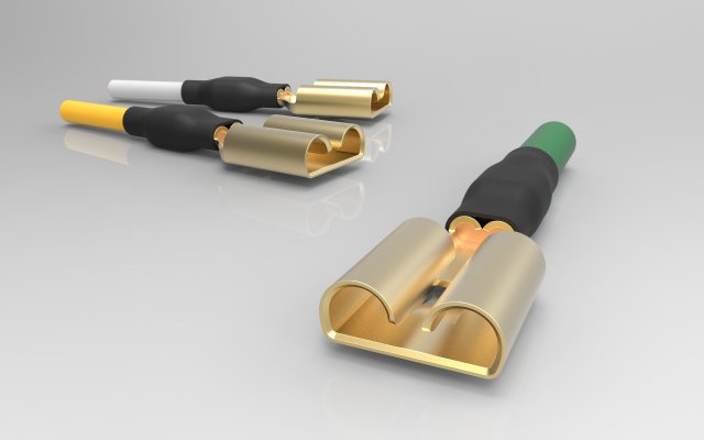 relay jd1912 12v 40a with connector 3D Model in Parts 3DExport