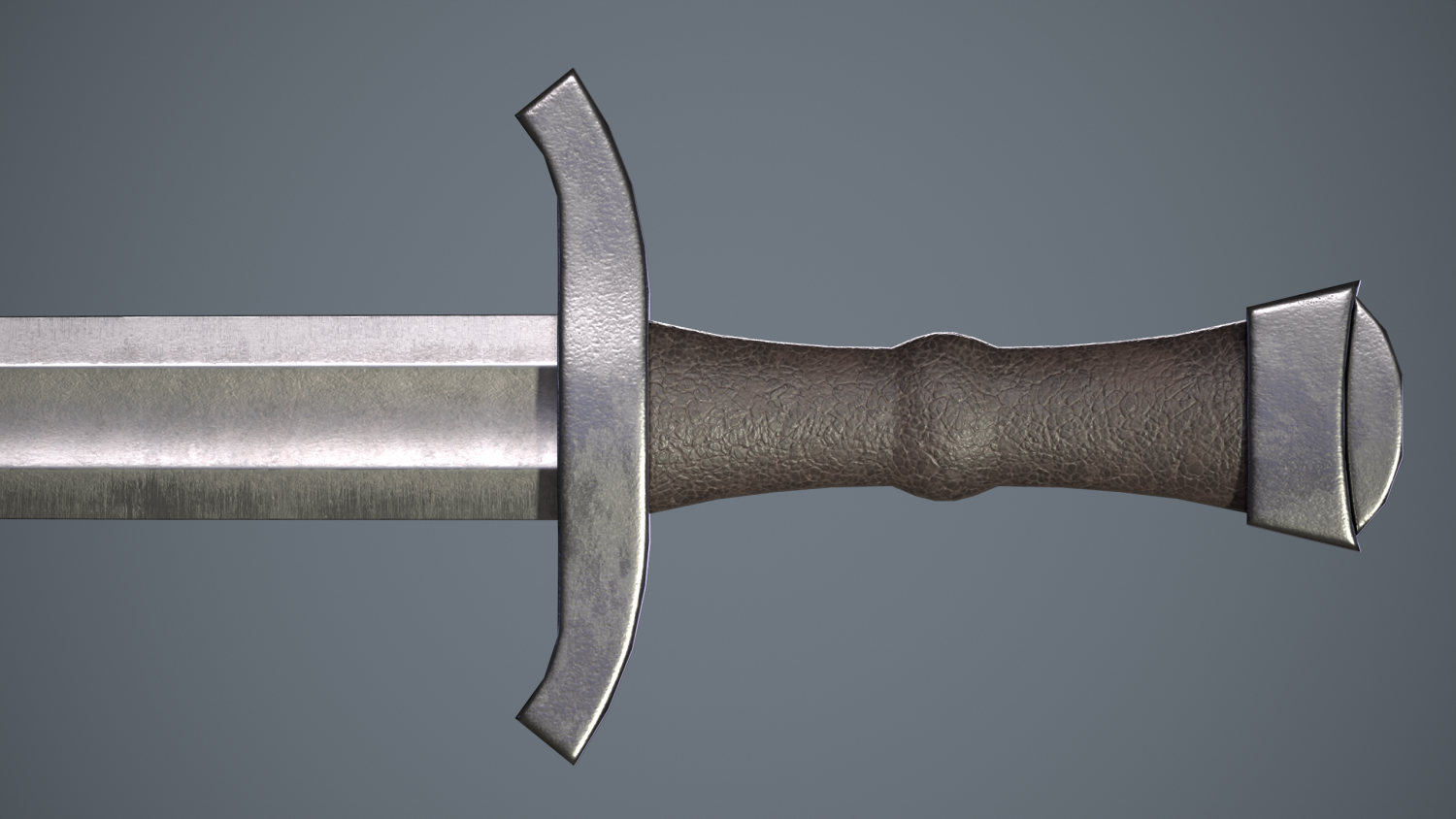 one-handed sword with scabbard 3D Modelle in Nahkampf 3DExport
