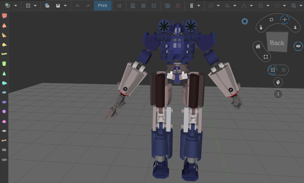 Soundwave-transformers Gratuit Modèles 3D in Planètes 3DExport