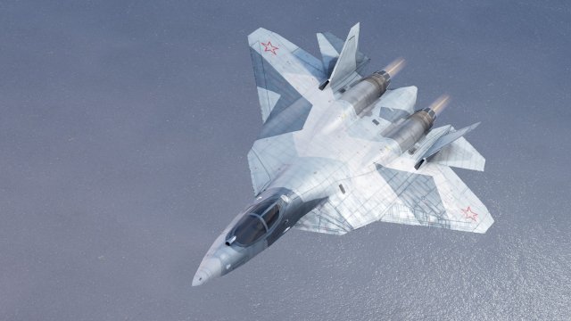 Sukhoi SU-57 Felon 3D Model in Fighter 3DExport
