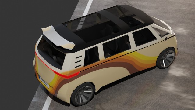 Volkswagen ID Buzz 3D Model in Concept 3DExport