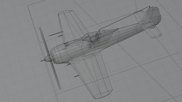 Focke-Wulf FW-190 Shrike 3D Model in Fighter 3DExport