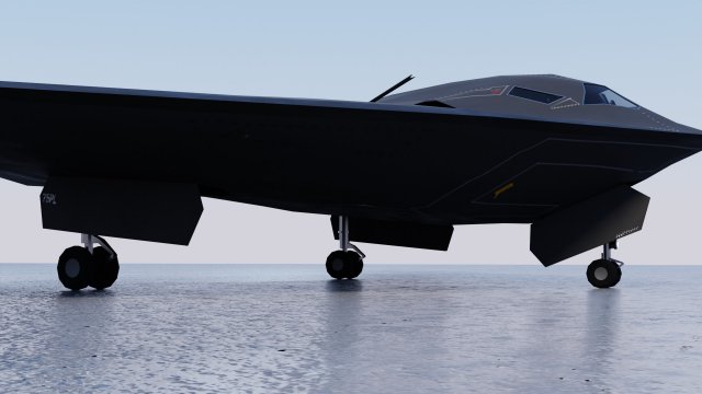 Northrop Grumman B-21 Raider 3D Model in Bomber 3DExport