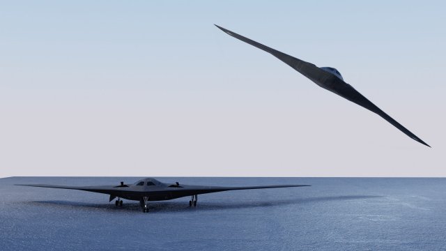 Northrop Grumman B-21 Raider 3D Model in Bomber 3DExport