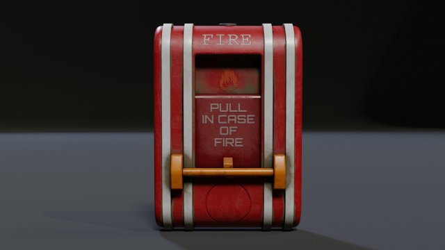 Fire Alarm 3D Model in Tools 3DExport