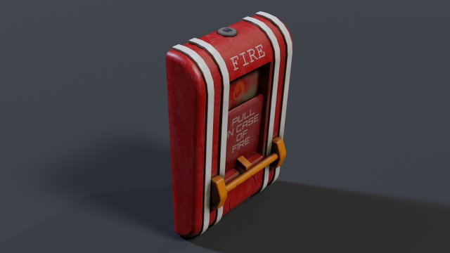Fire Alarm 3D Model in Tools 3DExport