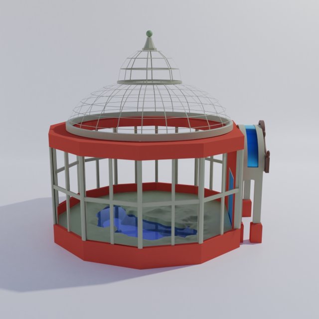 aviary bird house Modèle 3D in Divers 3DExport
