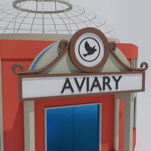 aviary bird house Modèle 3D in Divers 3DExport