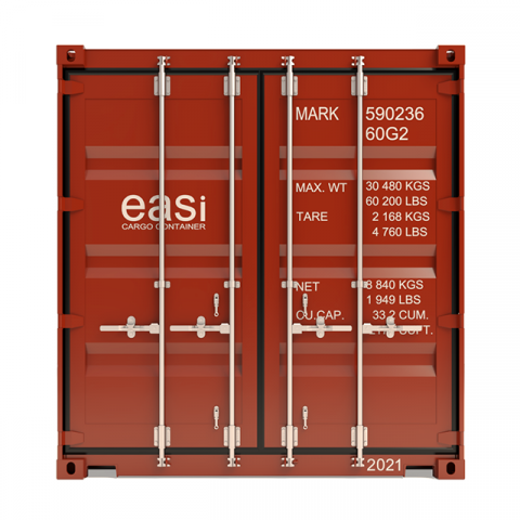 cargo-container 3D Model in Shipping Containers 3DExport