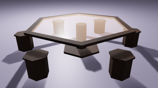 table 3D Model in Table 3DExport