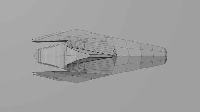 low poly space ship ver 1 3D Model in Fantasy Spacecraft 3DExport
