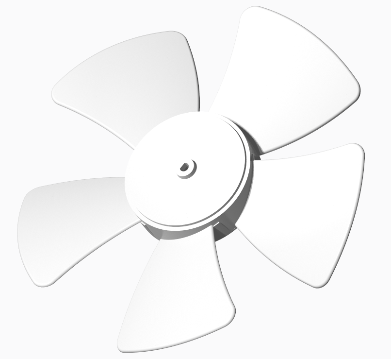 ventilation fan 20cm blade 3D Models in Parts 3DExport