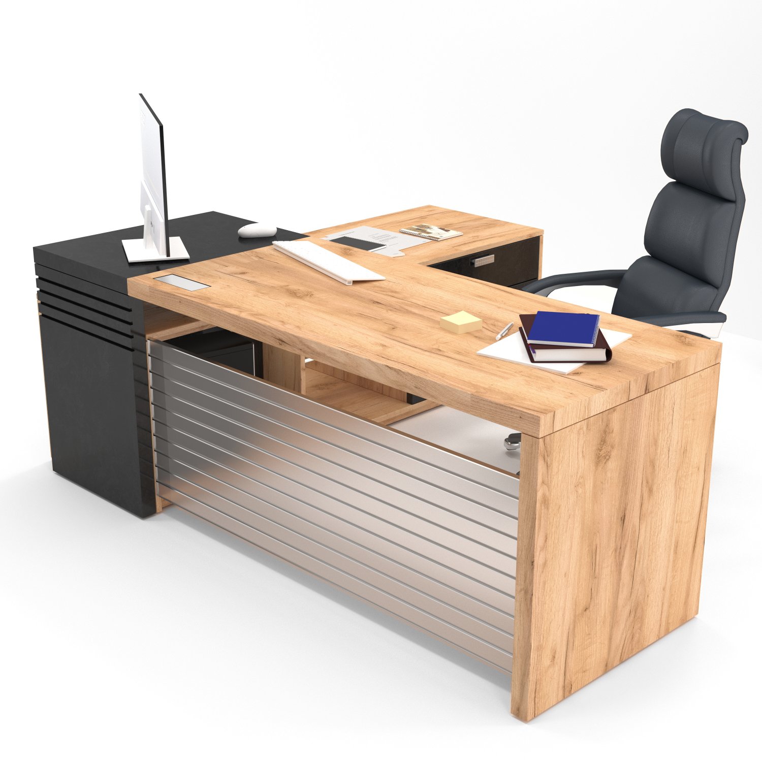 office table 3D Model in Desk 3DExport