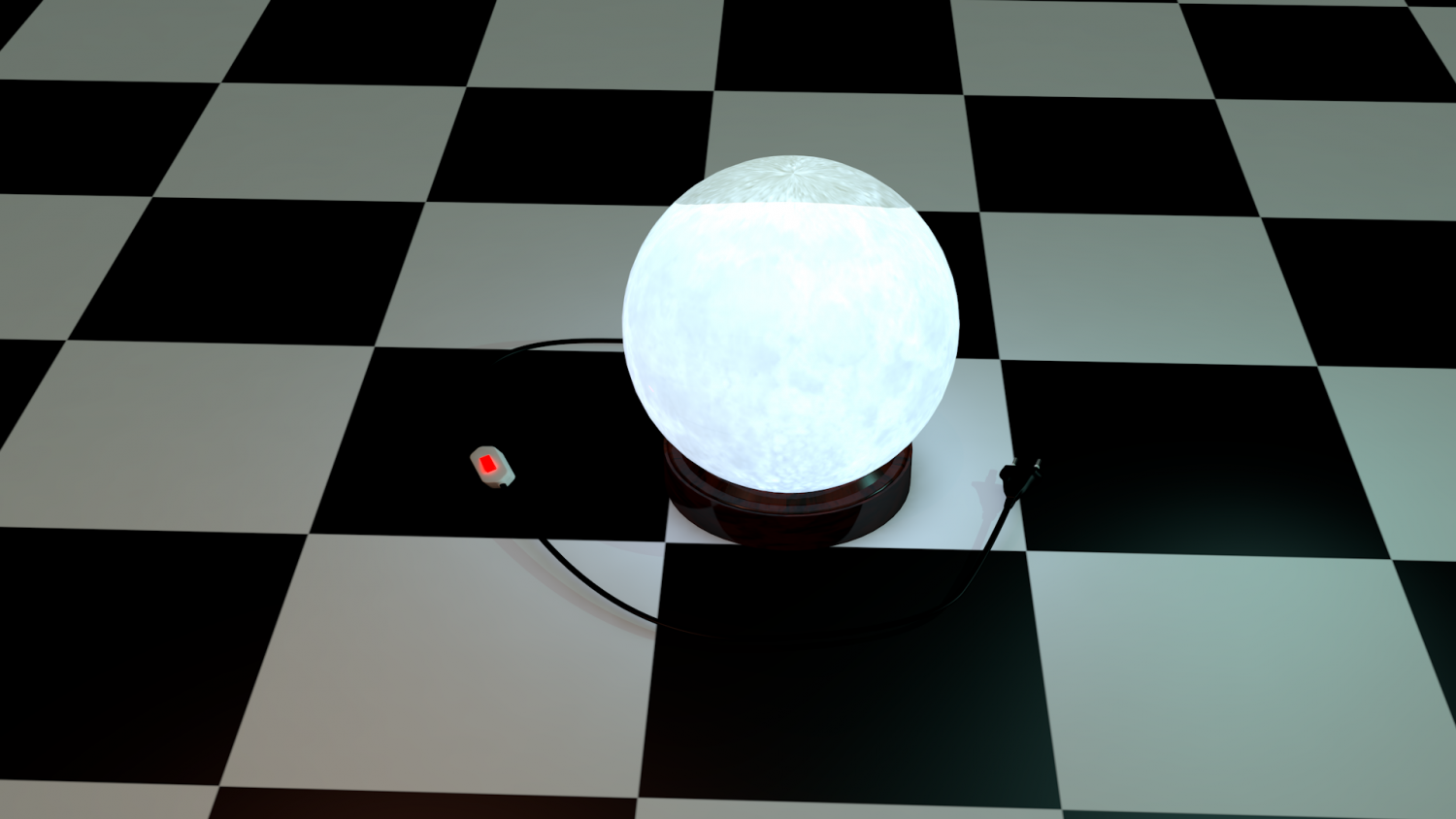 Sphere light 3D Model in Miscellaneous 3DExport