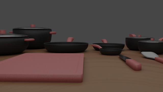 Kitchen Cookware Set 3D Model in Cookware Tools 3DExport