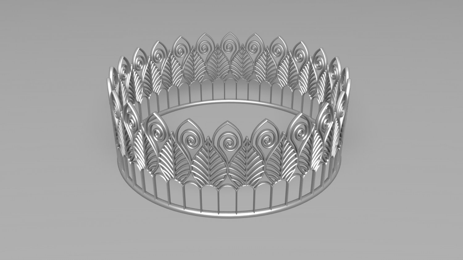 Tiara model Modèles 3D in Bijoux 3DExport