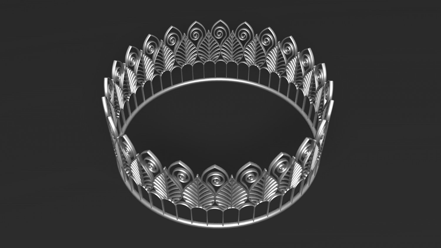 Tiara model Modèles 3D in Bijoux 3DExport