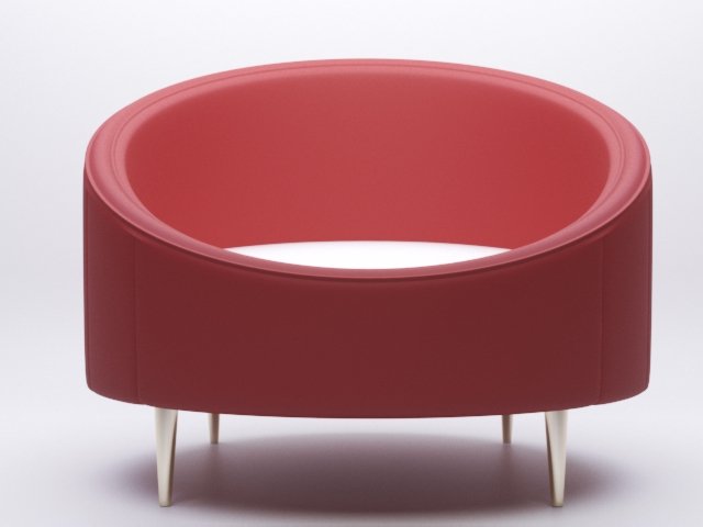 circle sofa 3D Models in Living Room 3DExport