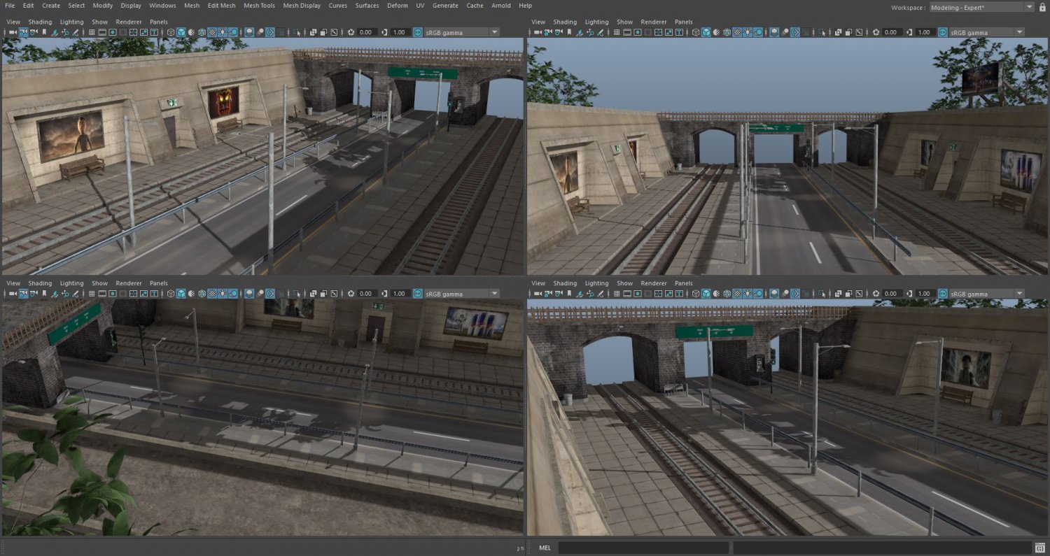 level design 3D Models in Buildings 3DExport
